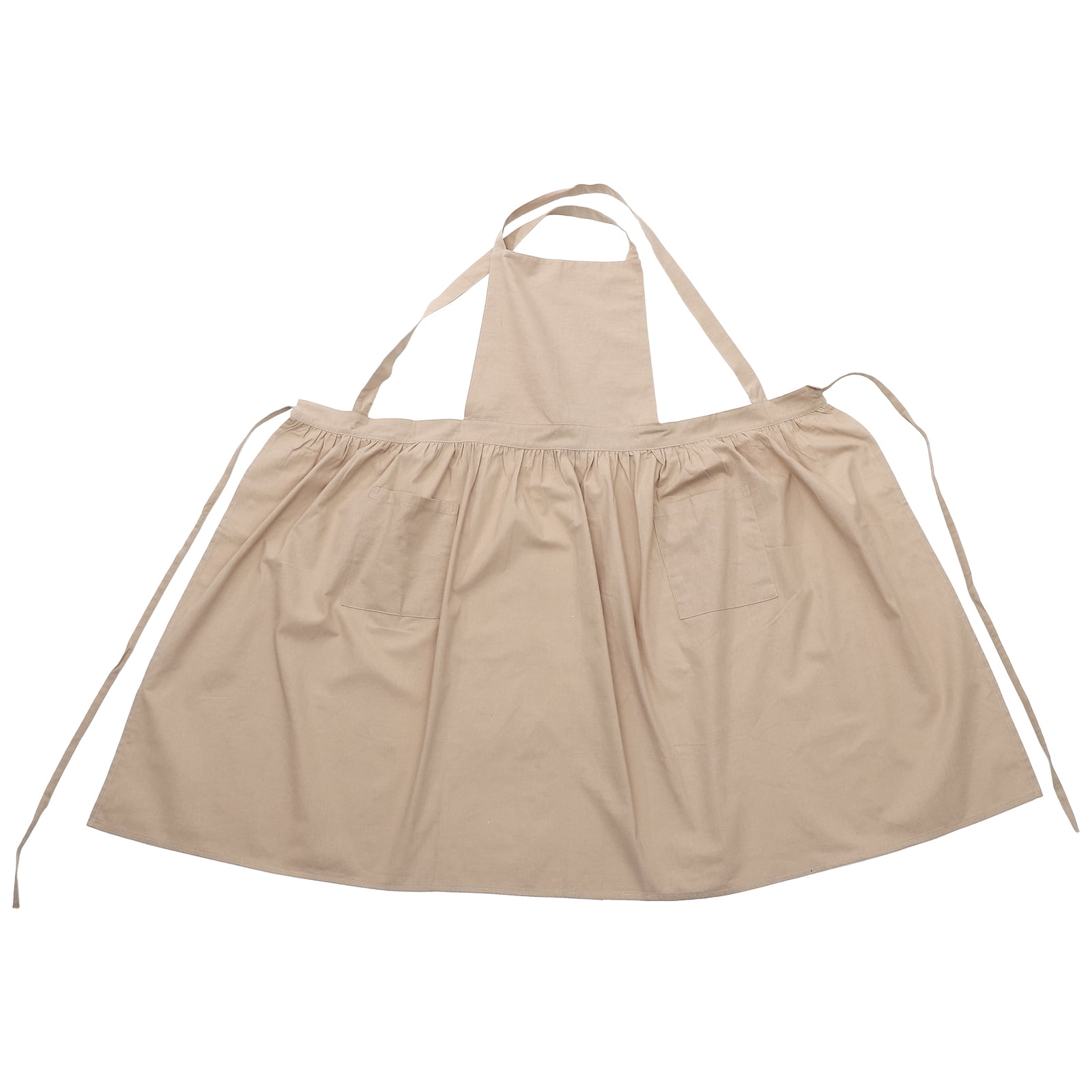 MEIBUTYUP Cafe Shop Apron Vest Dress Beige Cotton 1Set 39.4X16.5X0.08In ...