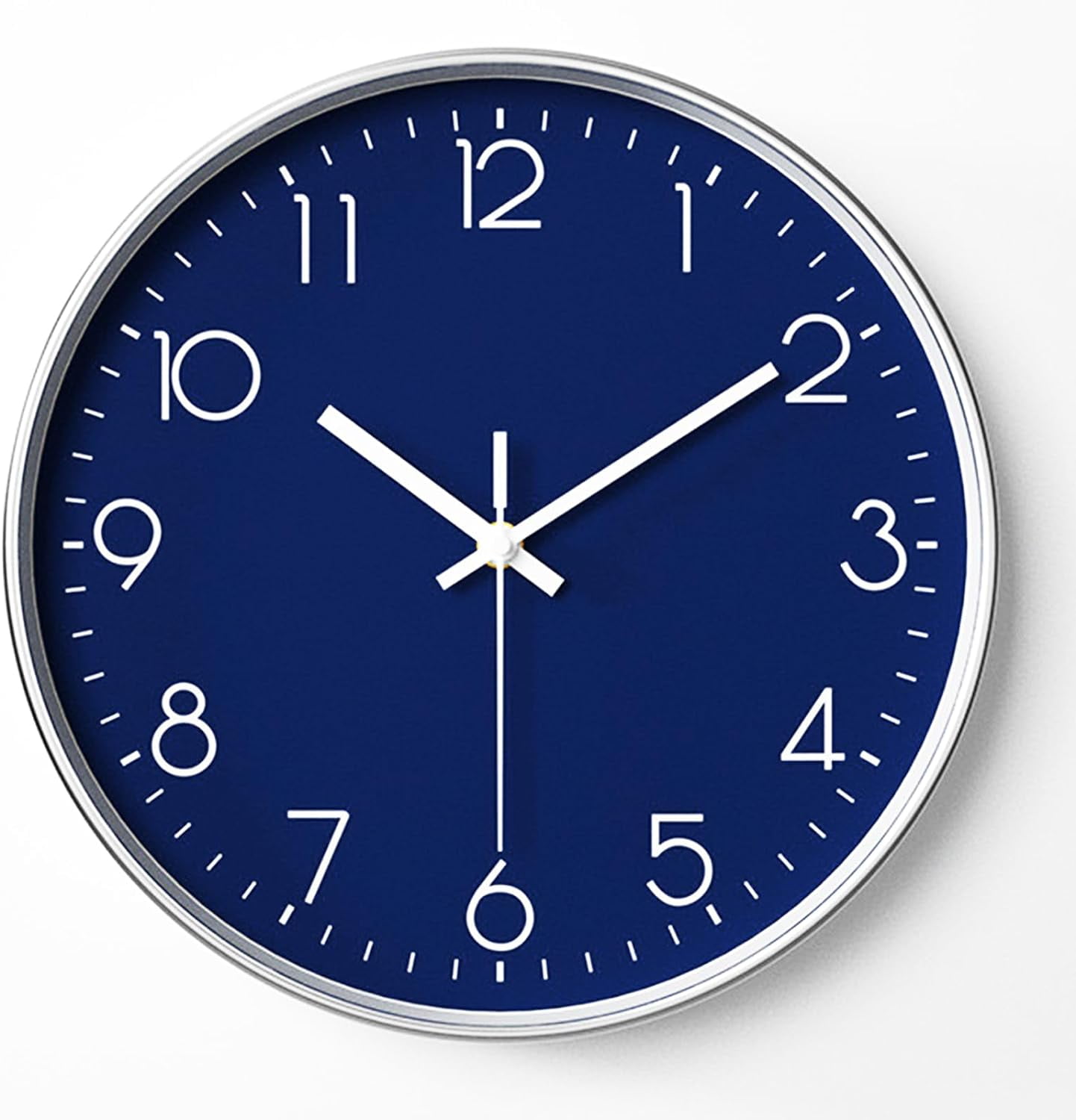 Kitchen Wall Clocks, 10 Inch Silent Non-Ticking Wall Clock Battery ...