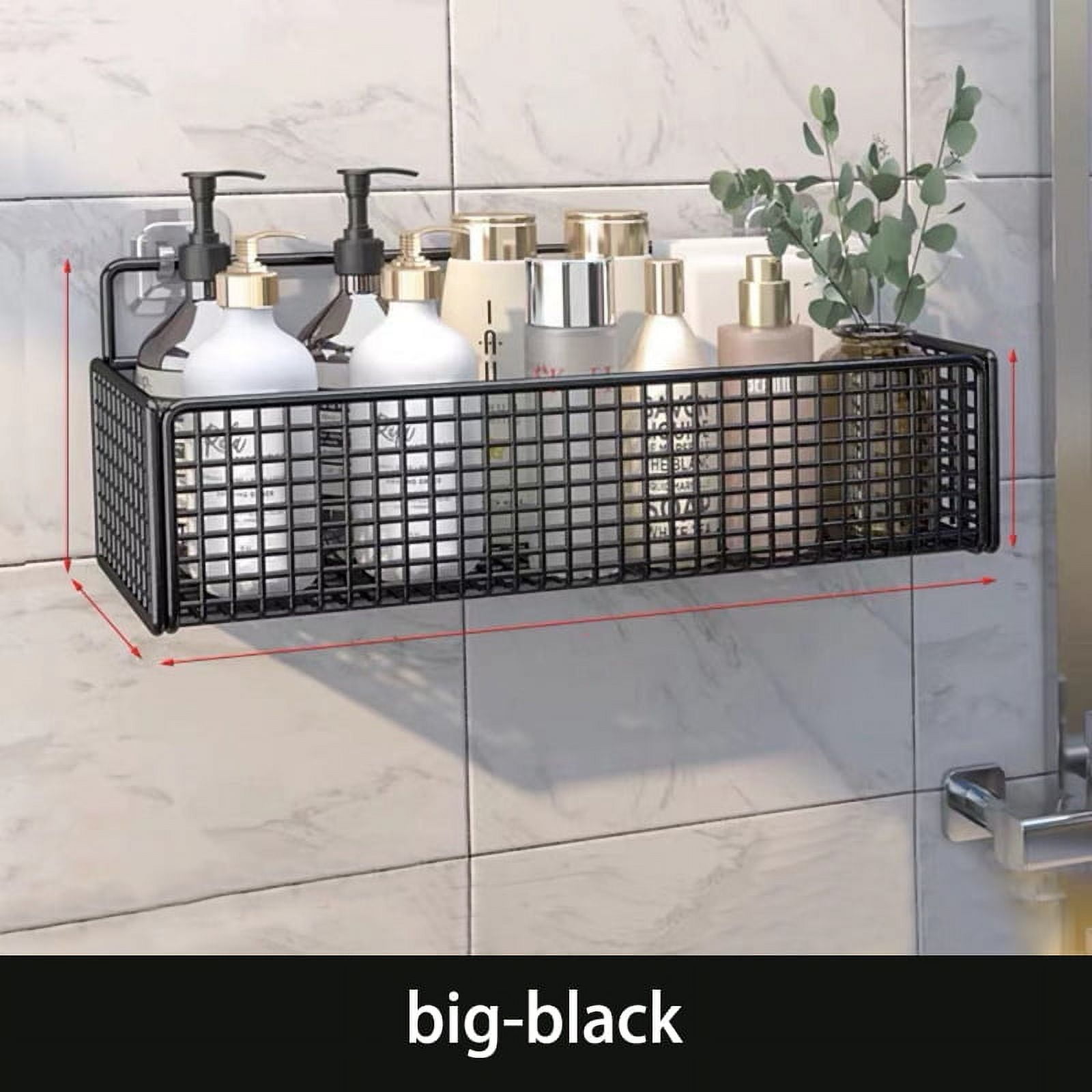 Kitchen Wall Mount Storage Rack Non Perforated Wall Mounted Storage ...