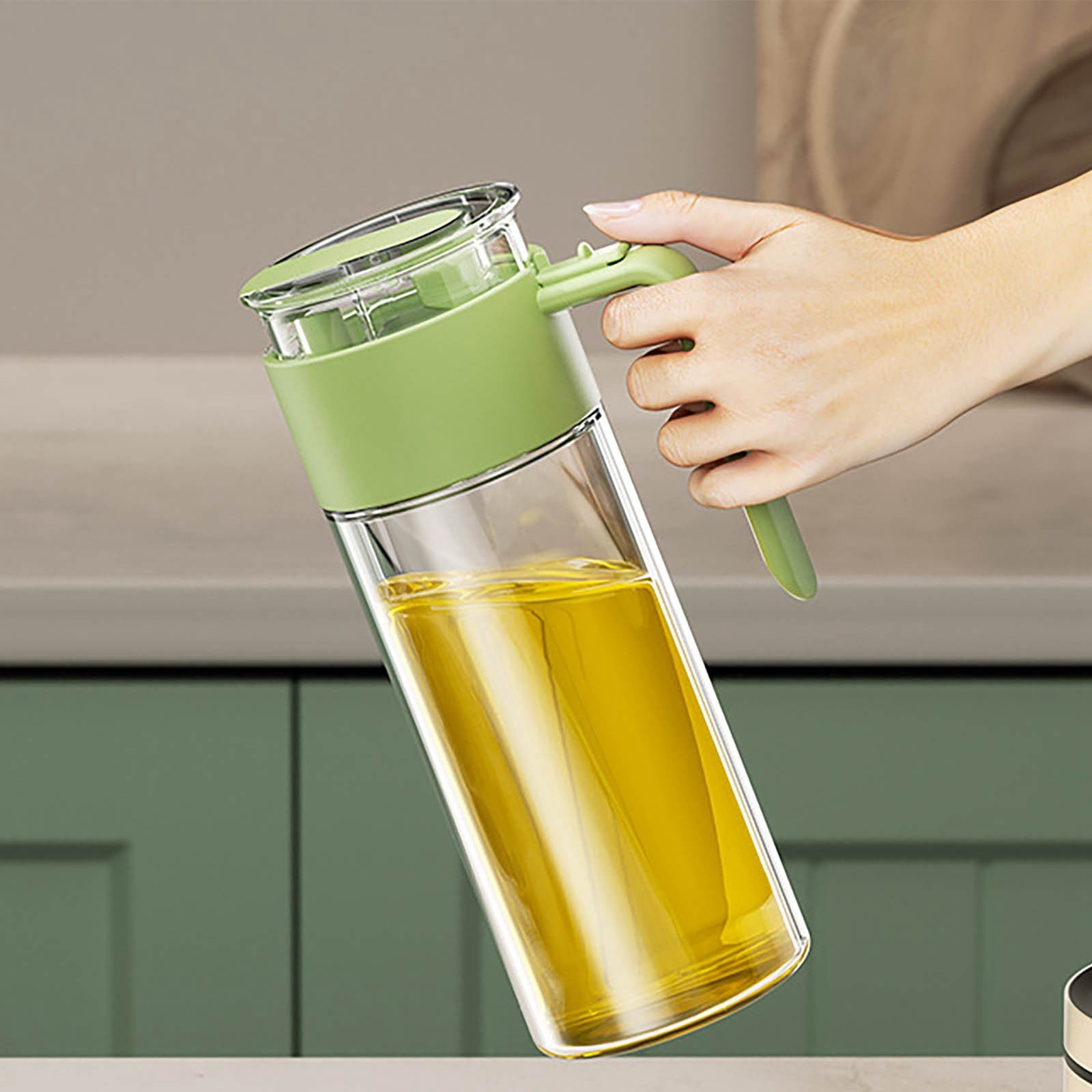 Kitchen Ware Kitchen Oil Pot Does Not Hang Oil Glass Food Grade ...