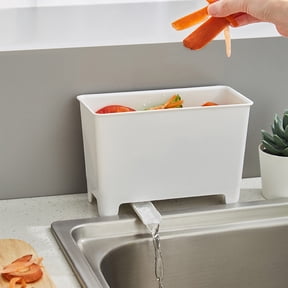 Navaris Hanging Kitchen Waste Bins Set of 2 - Garbage for Food Scraps ...