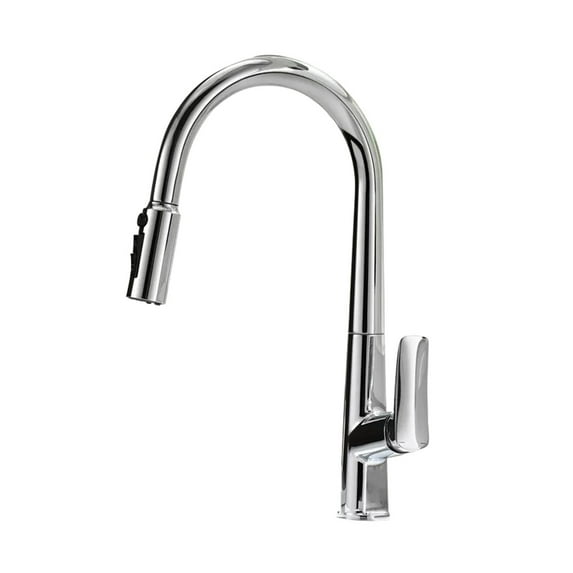 Kitchen Water Filter Faucet Dual Spout Pure Drinking Water Tap Pull Out ...