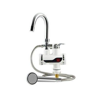 IFCOW 110V Instant Tankless Water Heater Faucet, Fast Heating, Kitchen & Bathroom, Electric ...