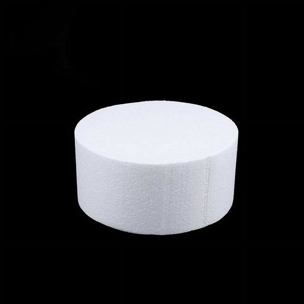 Kitchen Wedding Decor Party Round Polystyrene Styrofoam Sugarcraft Foam ...