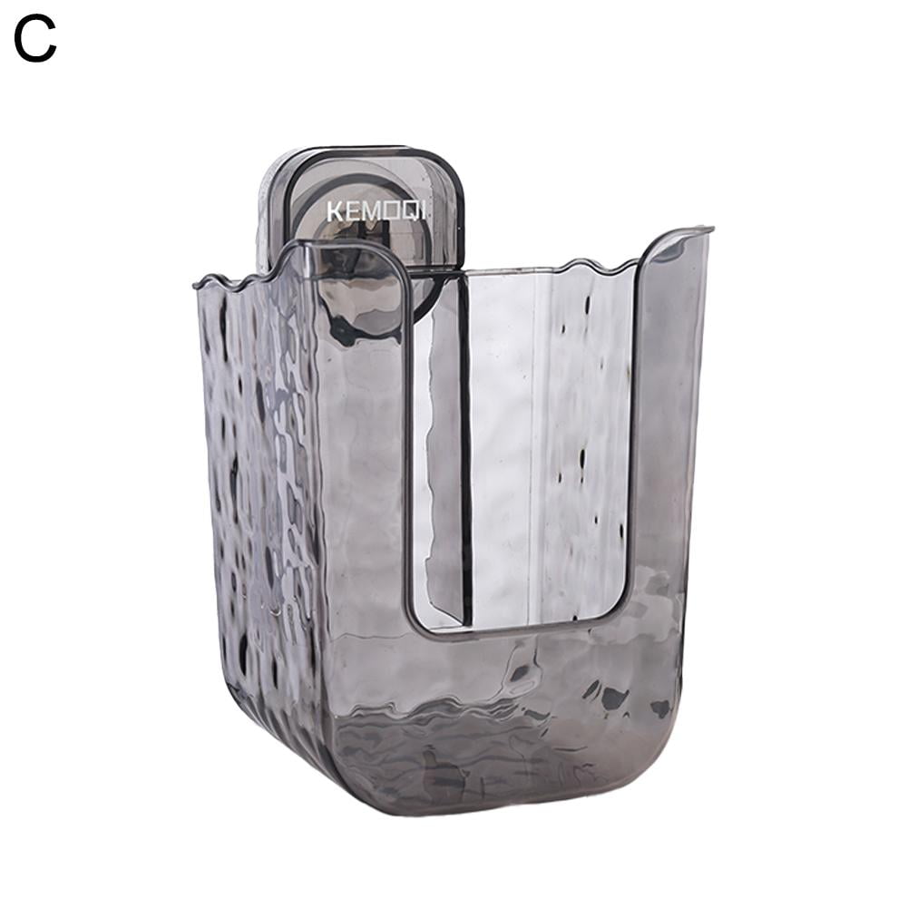 Kitchen Wipes Storage Box Wall Mount, Flushable Wipes Holder ...