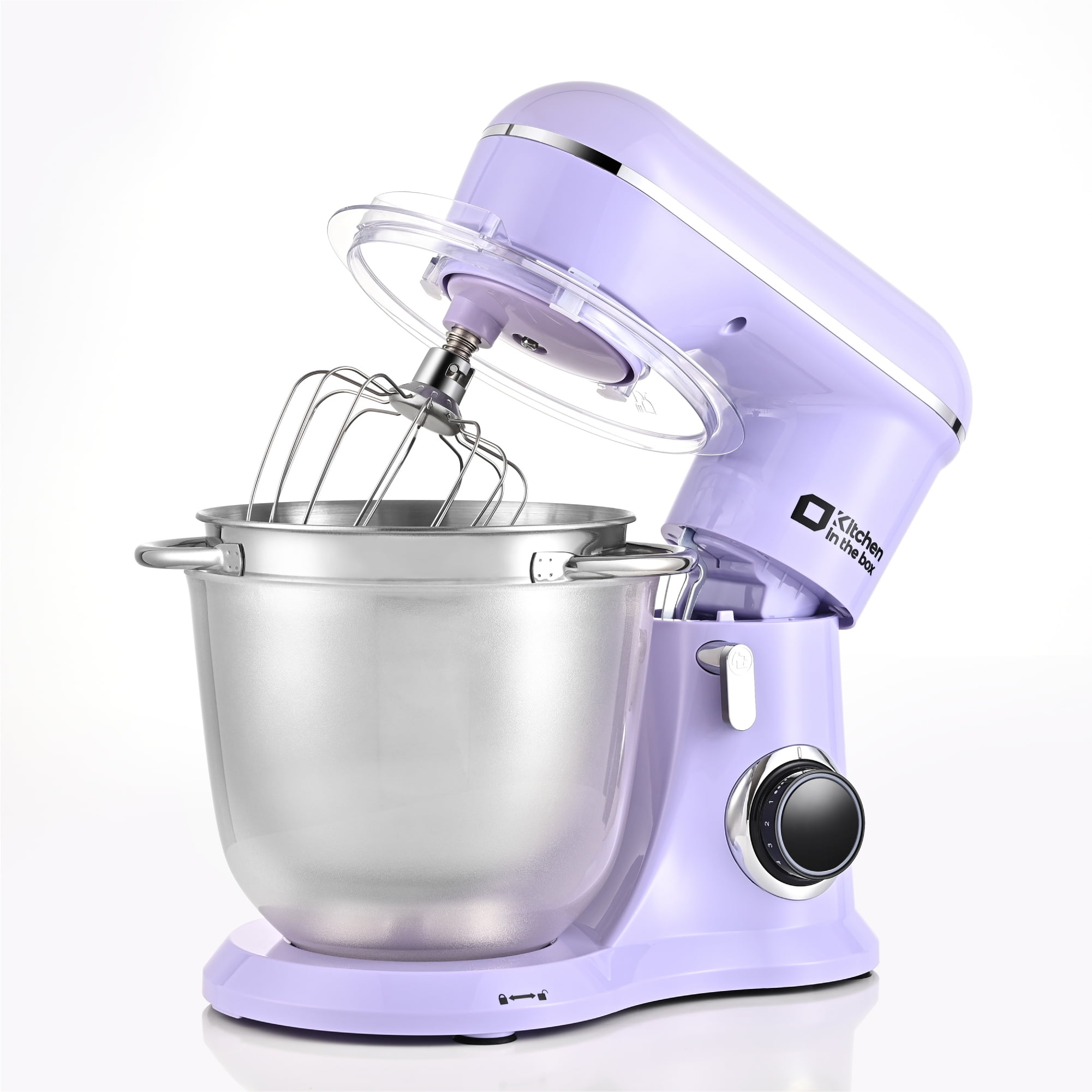 Kitchen in the box Stand Mixer, 4.5QT+5QT Two bowls Electric Food Mixer ...