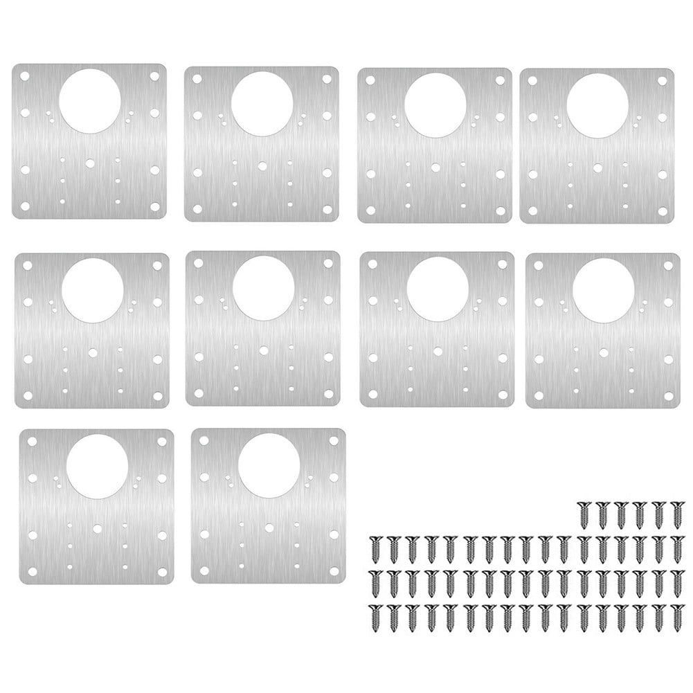 Kitchen cupboard door hinge repair kit includes 2/4/10 plates and ...