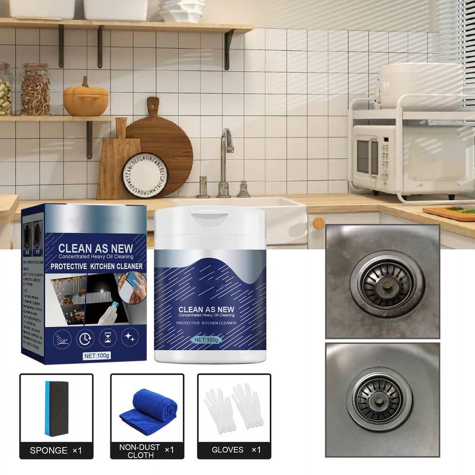 Kitchen detergent powder, kitchen detergent protective powder, kitchen ...