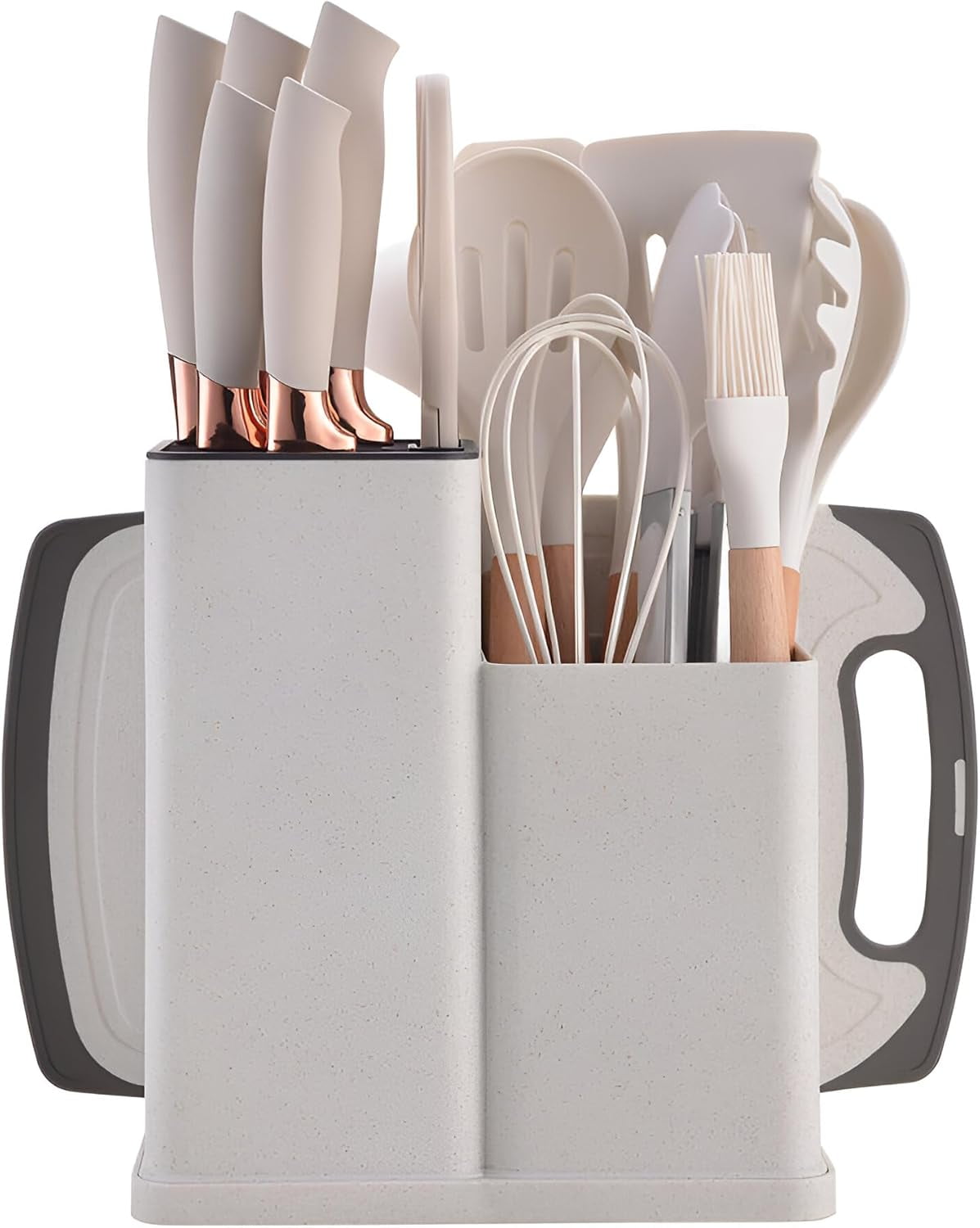 Kitchen essentials, Cooking Utensils Set,19 Kitchen Utensils Set with ...