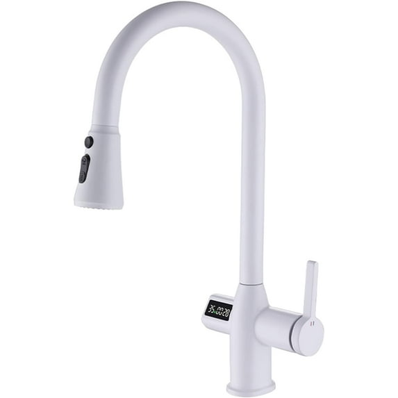 Kitchen faucets with Pull Down Sprayer Brass Pull Down Kitchen Faucet ...