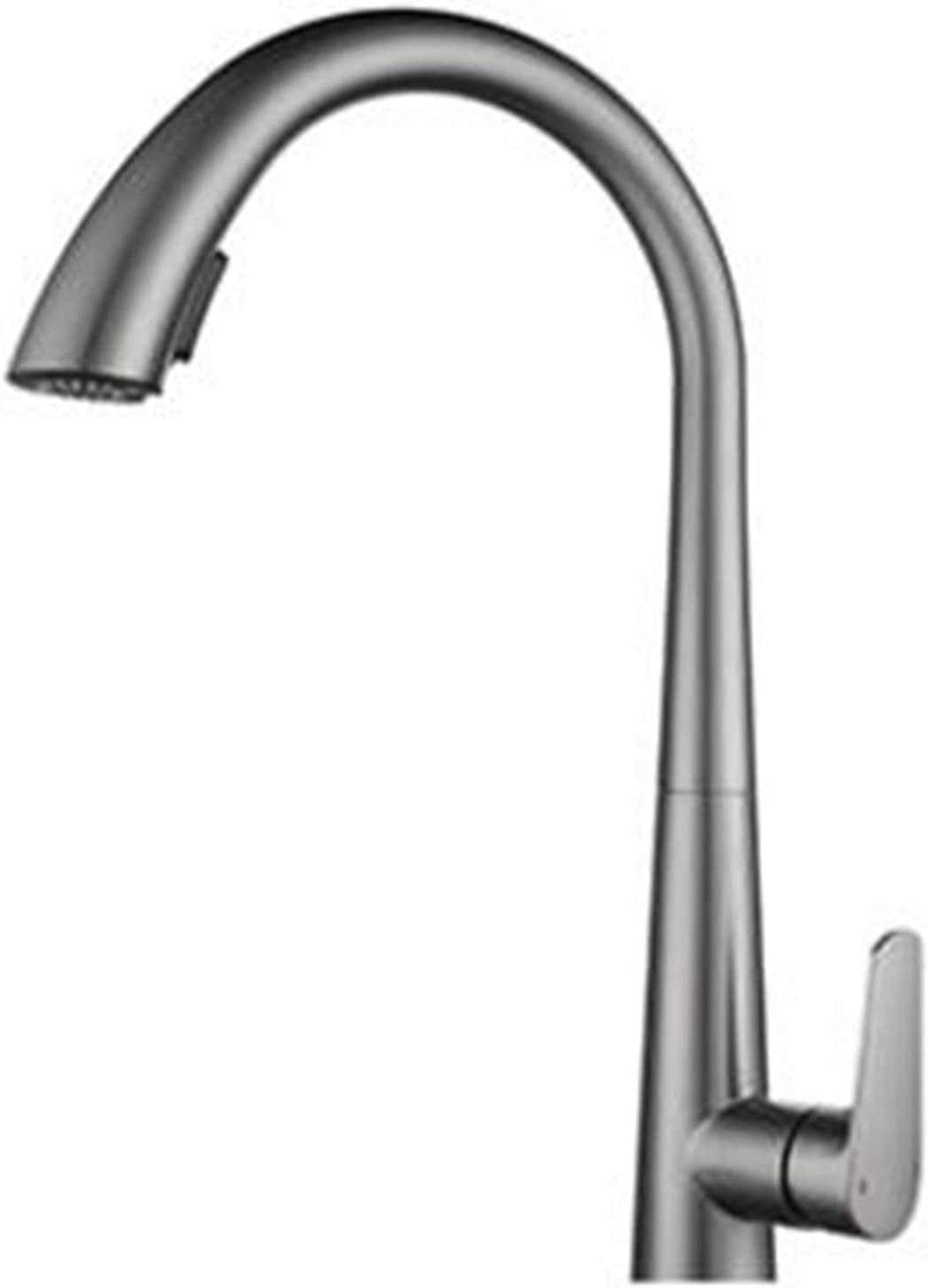 Kitchen faucets with Pull Out Spray Kitchen Sink Faucet Retractable ...