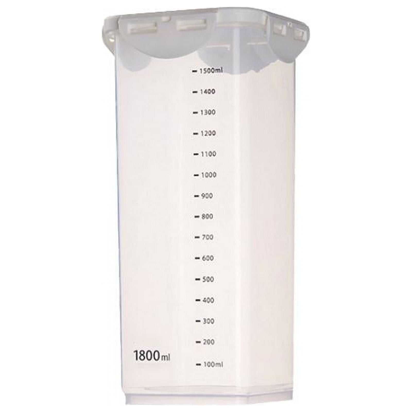 Kitchen food storage container with scale and lid,sealed food kitchen ...