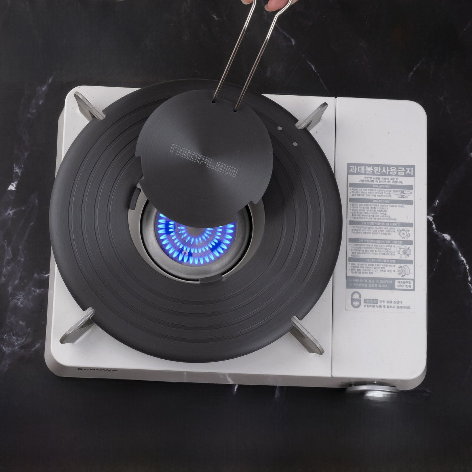 Kitchen gas stove, gas stove, heat conduction plate, household ...