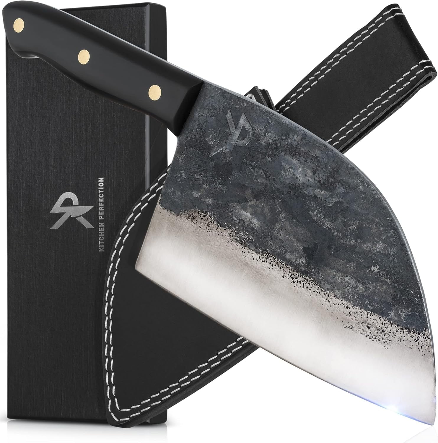 Kitchen perfection Handmade Meat Cleaver Knife For Meat Cutting ...