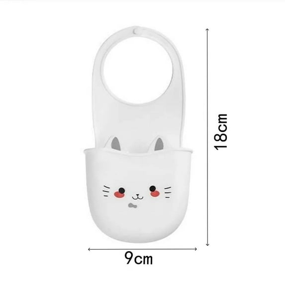 Kitchen sink rag sponge storage rack drain hanging basket water filter ...