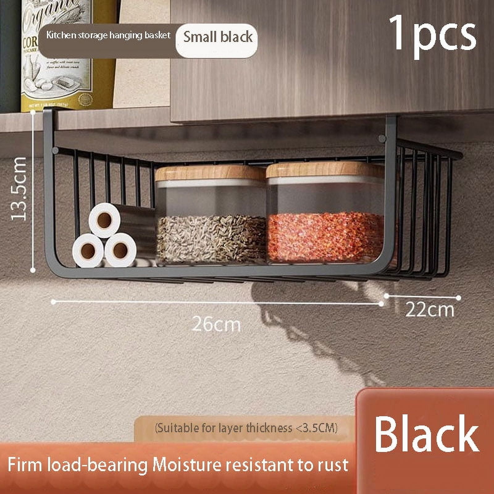 Kitchen storage rack dormitory storage tool hanging layered seasoning ...