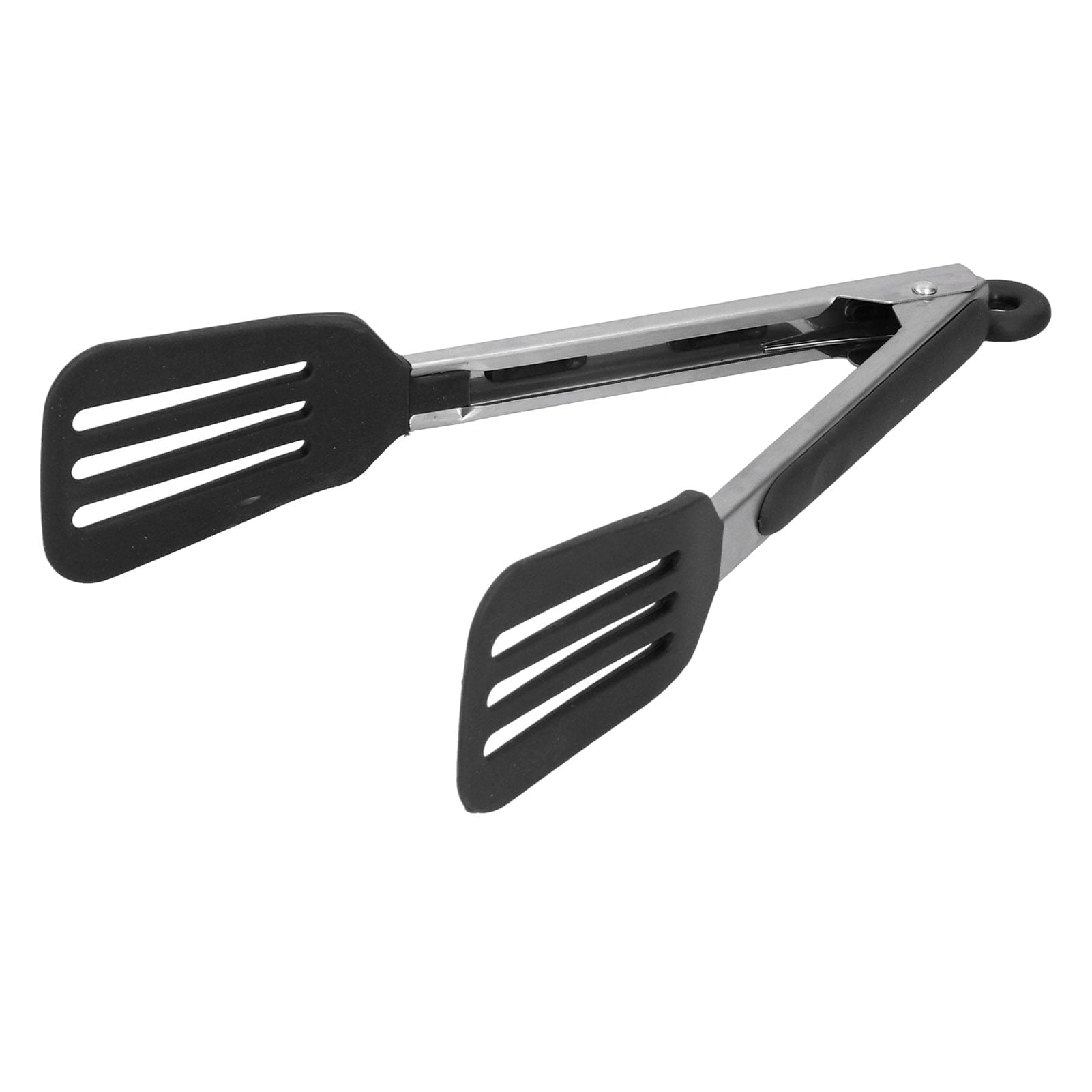 Kitchen tongs, high quality silicone BPA no nonstick stainless steel ...