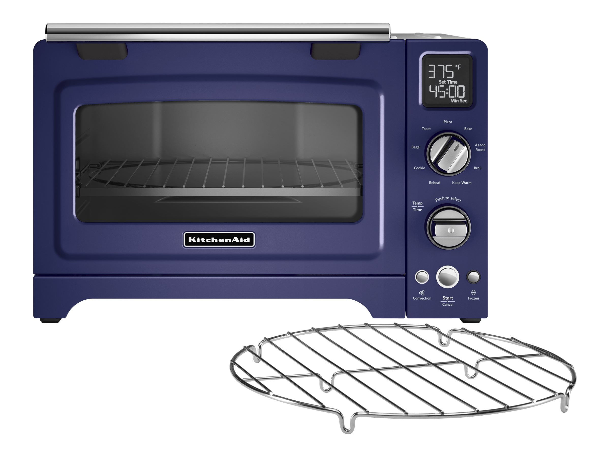 KitchenAid 12" Convection Digital Countertop Oven (KCO275BU) - Walmart.com