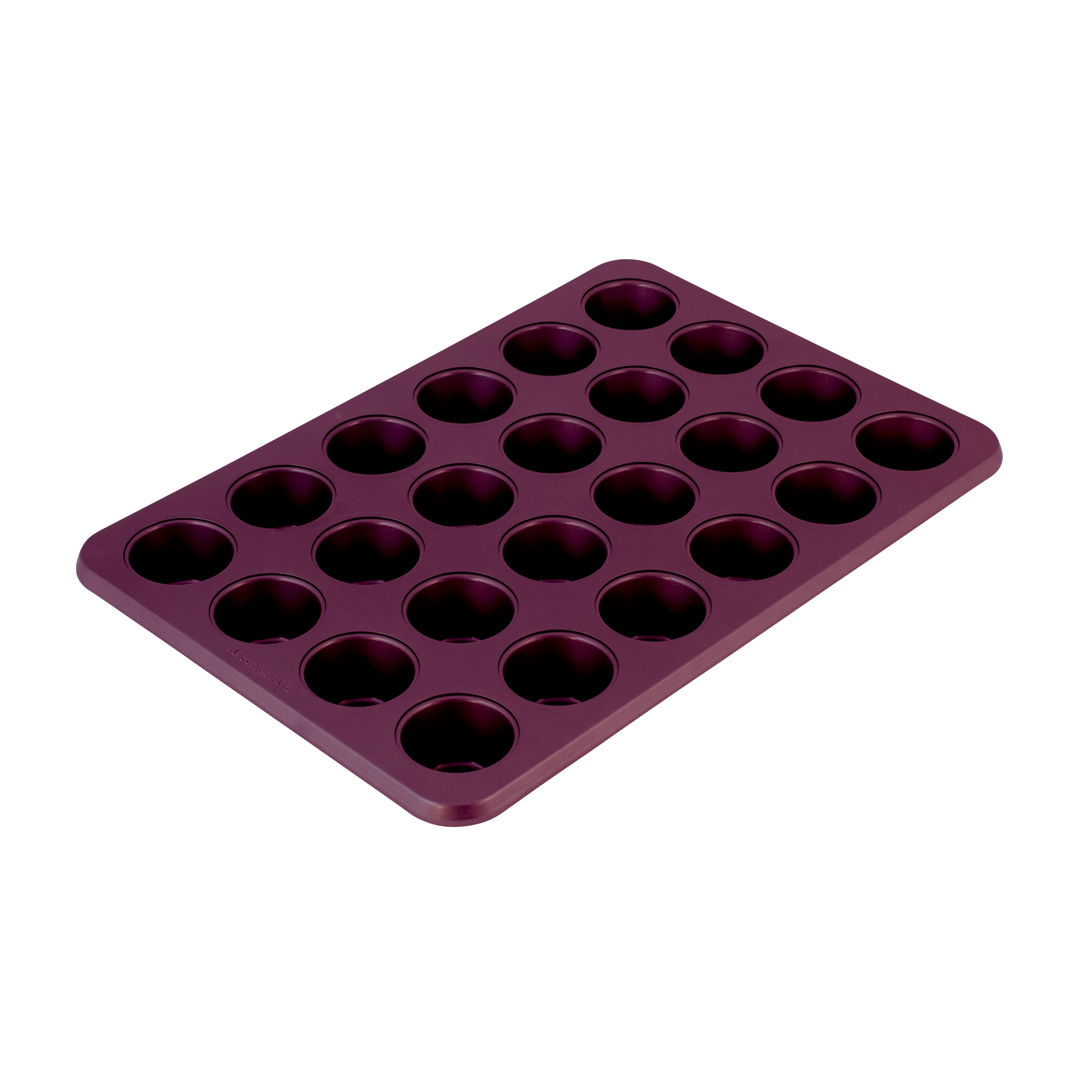 KitchenAid 24-Cup Aluminized Steel Nonstick Mini Cupcake Pan and Muffin ...
