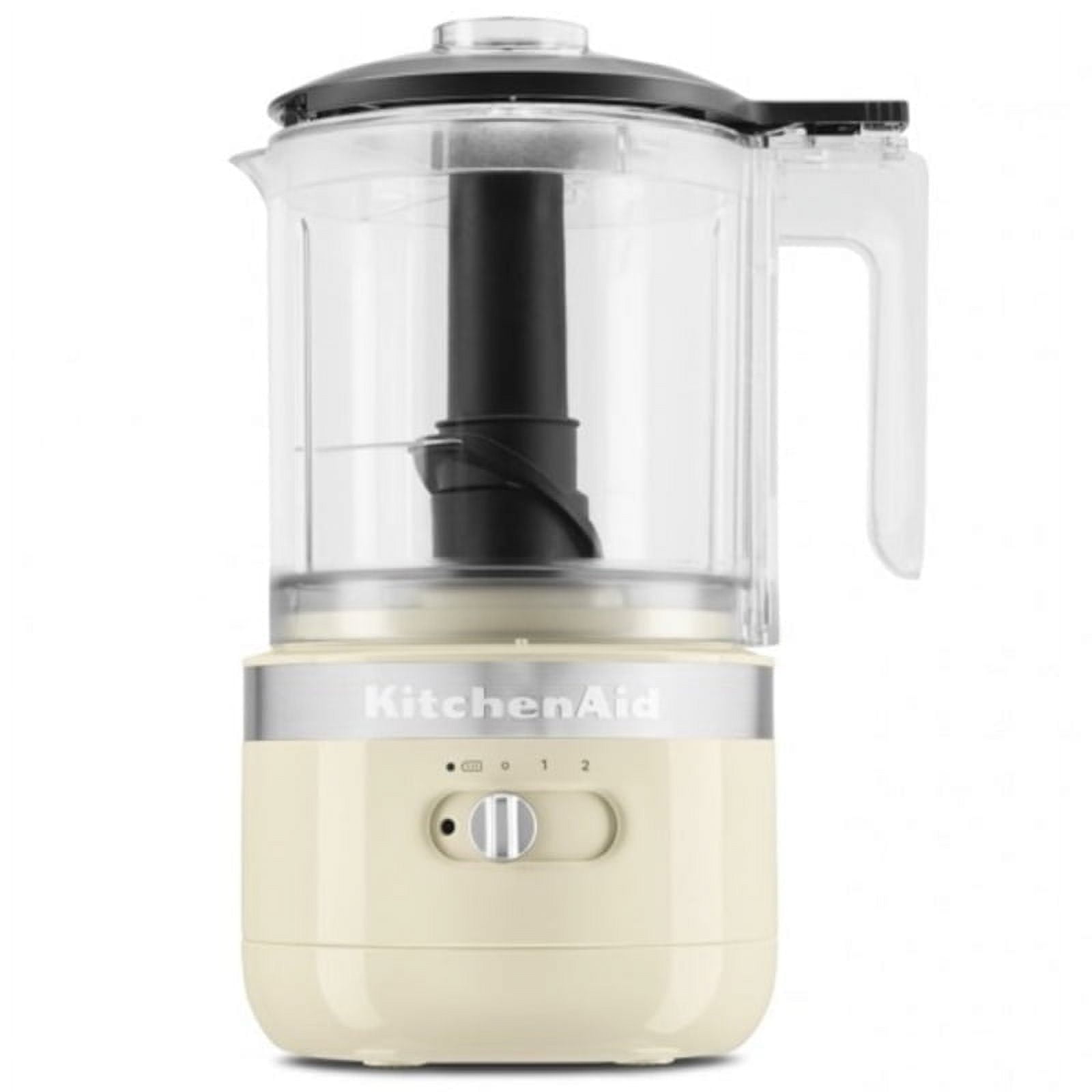 Small KitchenAid Cordless 5-Cup Food Chopper, Almond Cream (KFCB519AC ...