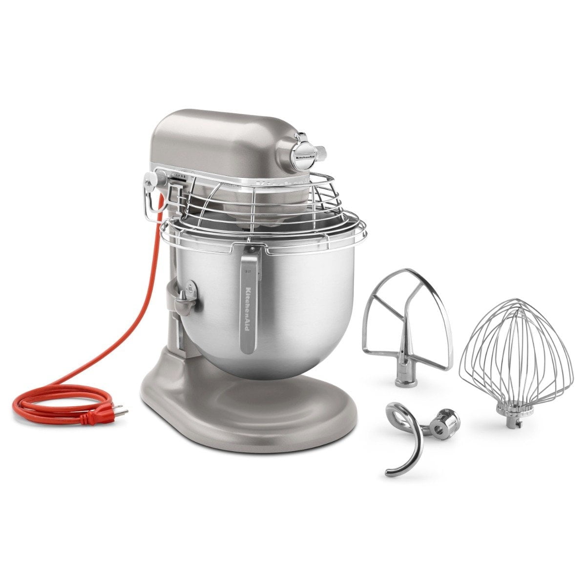 KitchenAid Commercial 8-Quart Bowl-Lift Stand Mixer with Bowl Guard ...