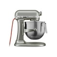 KitchenAid Commercial Mixer 8-Quart | Contour Silver | Powerful Dough ...