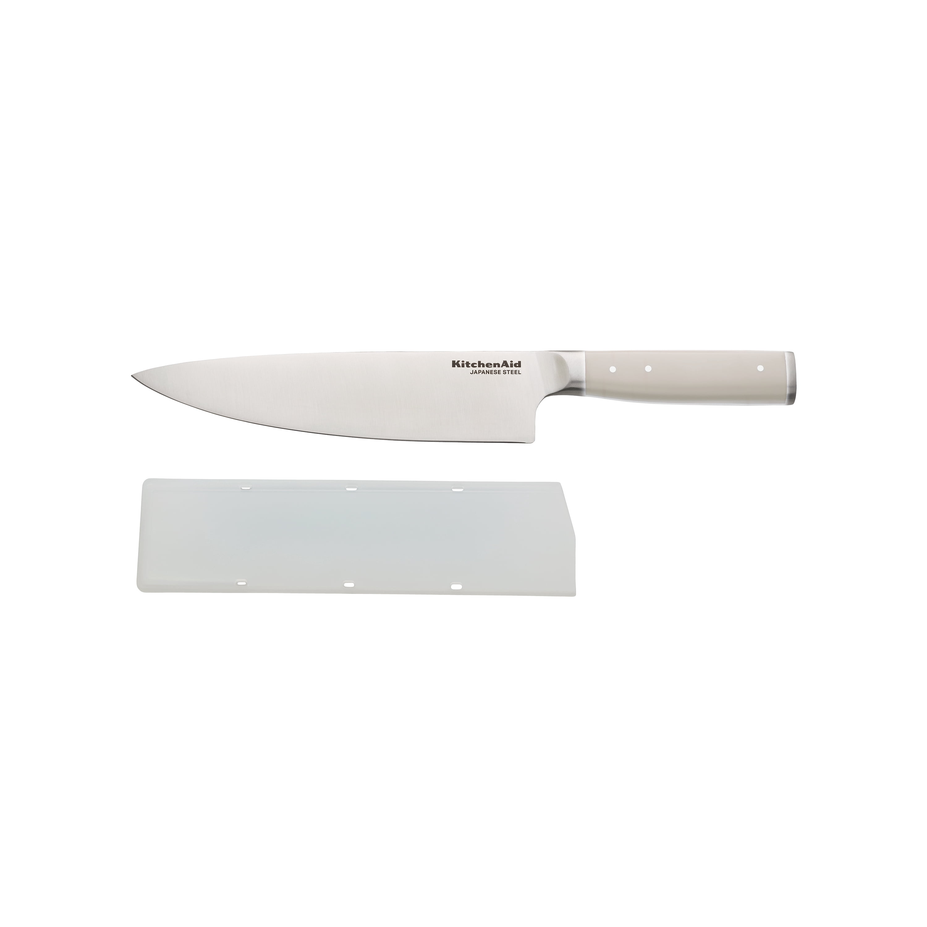 KitchenAid Gourmet Forged Chef Knife with Custom-Fit Blade Cover, 8 ...
