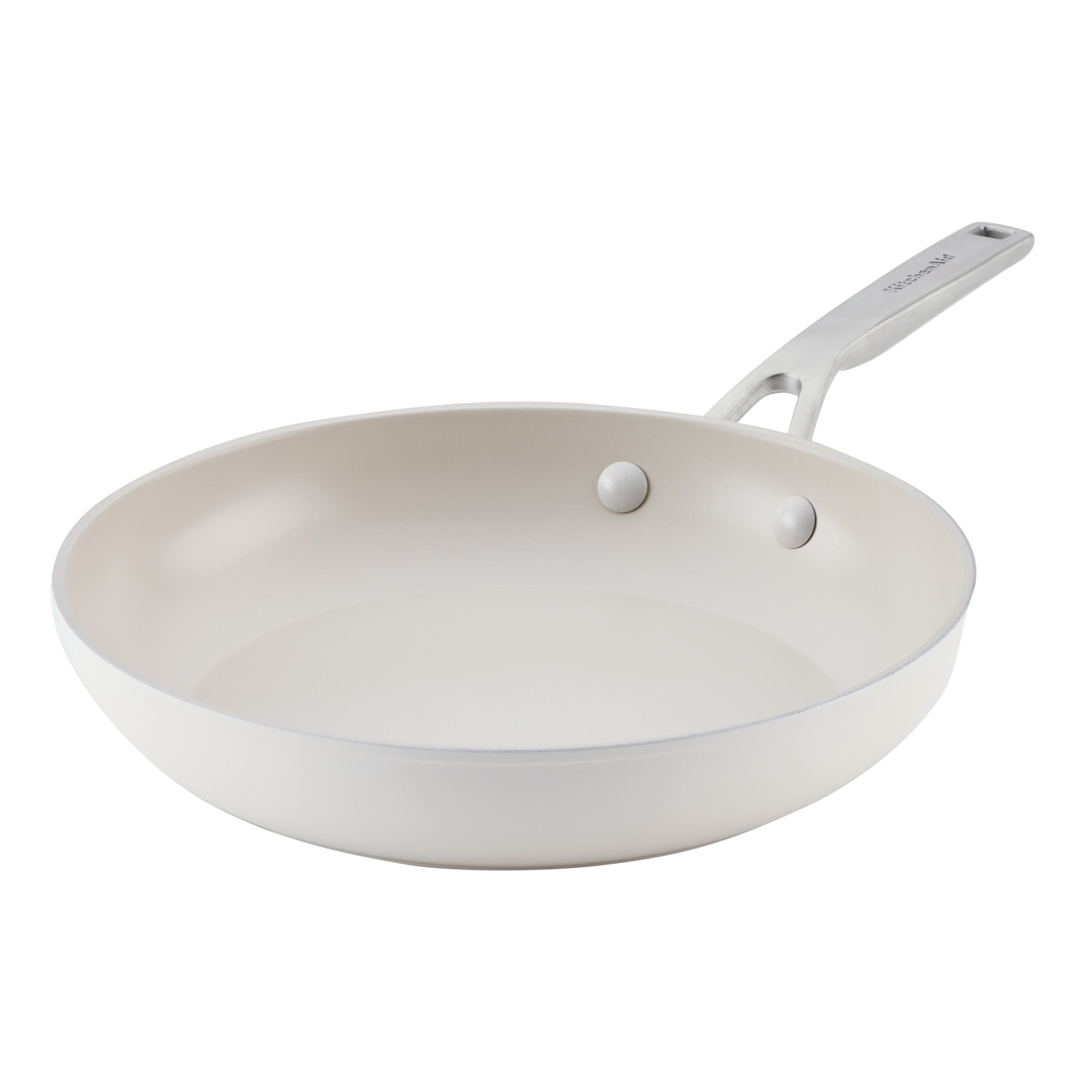 KitchenAid Hard-Anodized Ceramic Induction Skillet, 10-Inch, Porcelain ...