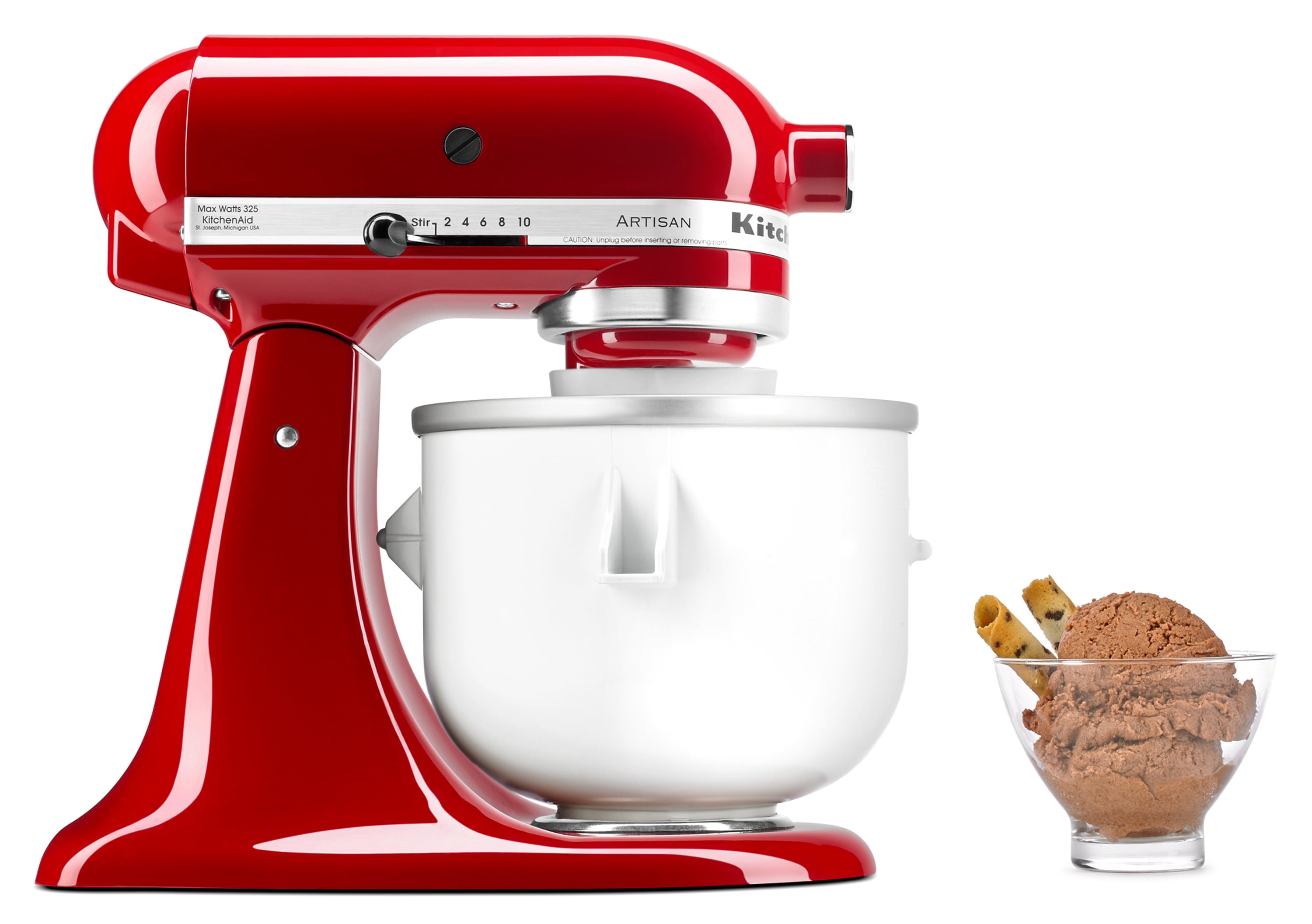KitchenAid® Ice Cream Maker, White, KICA0WH - Walmart.com
