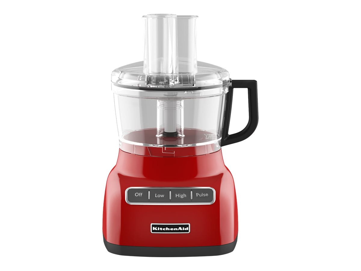 KitchenAid KFP0711ER - Food processor - 7 cup - empire red - Walmart.com
