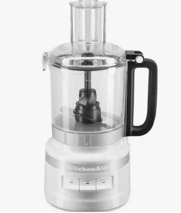 KitchenAid KFP0920QWH 9 Cup Food Processor with 3 disks, 2 blades ...