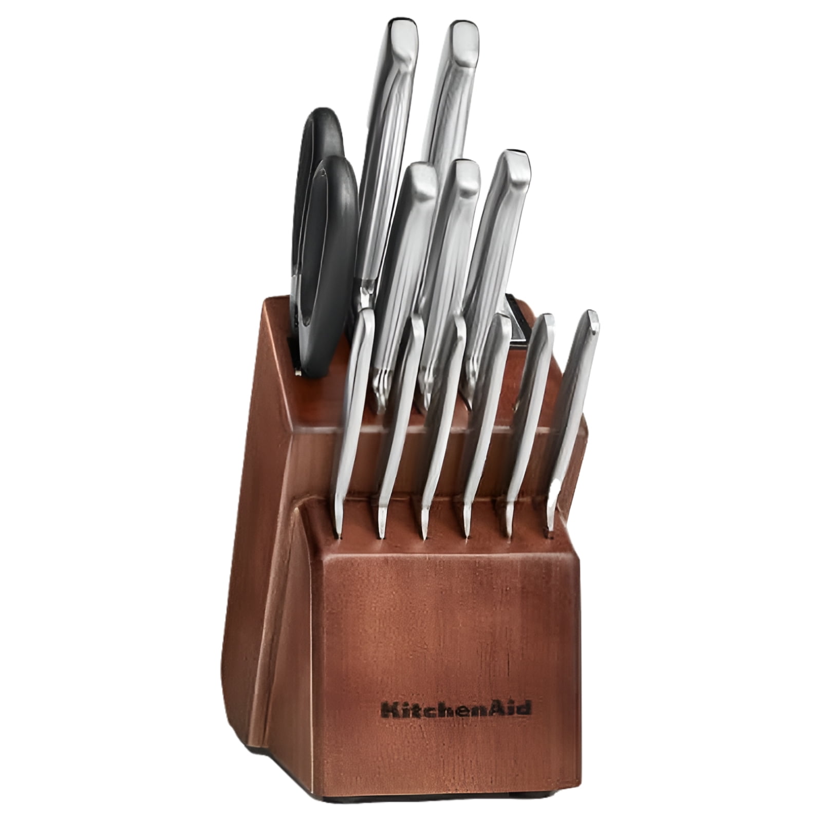 KitchenAid 14pc Stainless Steel Knife Set with Steak, Paring, Chef ...