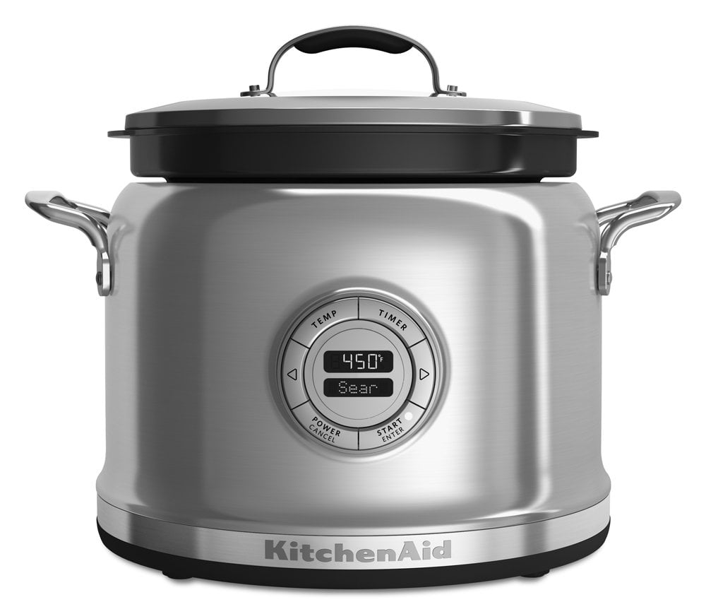 KitchenAid KMC4241SS Slow Cook Multi-Cooker - Stainless Steel Kitchen ...