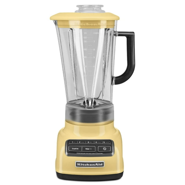 KitchenAid KSB1575MY 5-Speed Diamond Blender, Majestic Yellow - Walmart.com