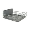 Mainstays Large Wire Dish Rack Black/Chrome - 17.5" x 13.7" x 5.5 ...