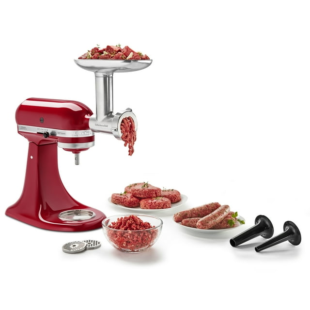 KitchenAid Stand Mixer Meat Processor Machine - Metal Food Grinder ...