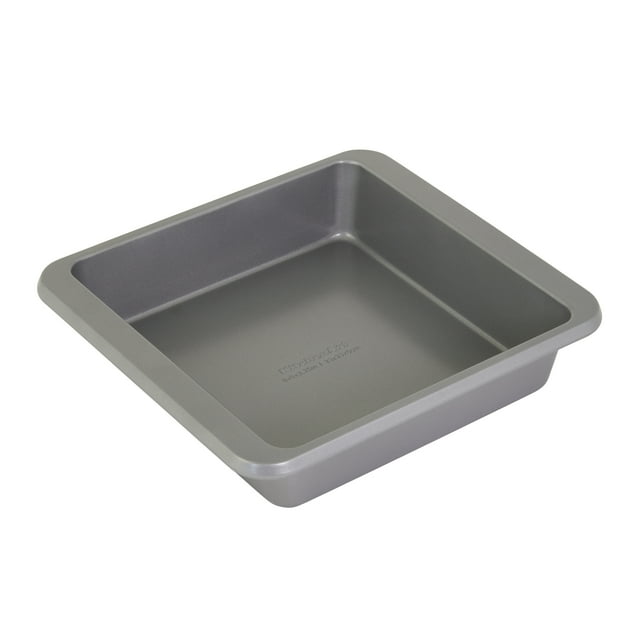 KitchenAid Nonstick Aluminized Steel 9 inch Square Cake Pan, Contour ...