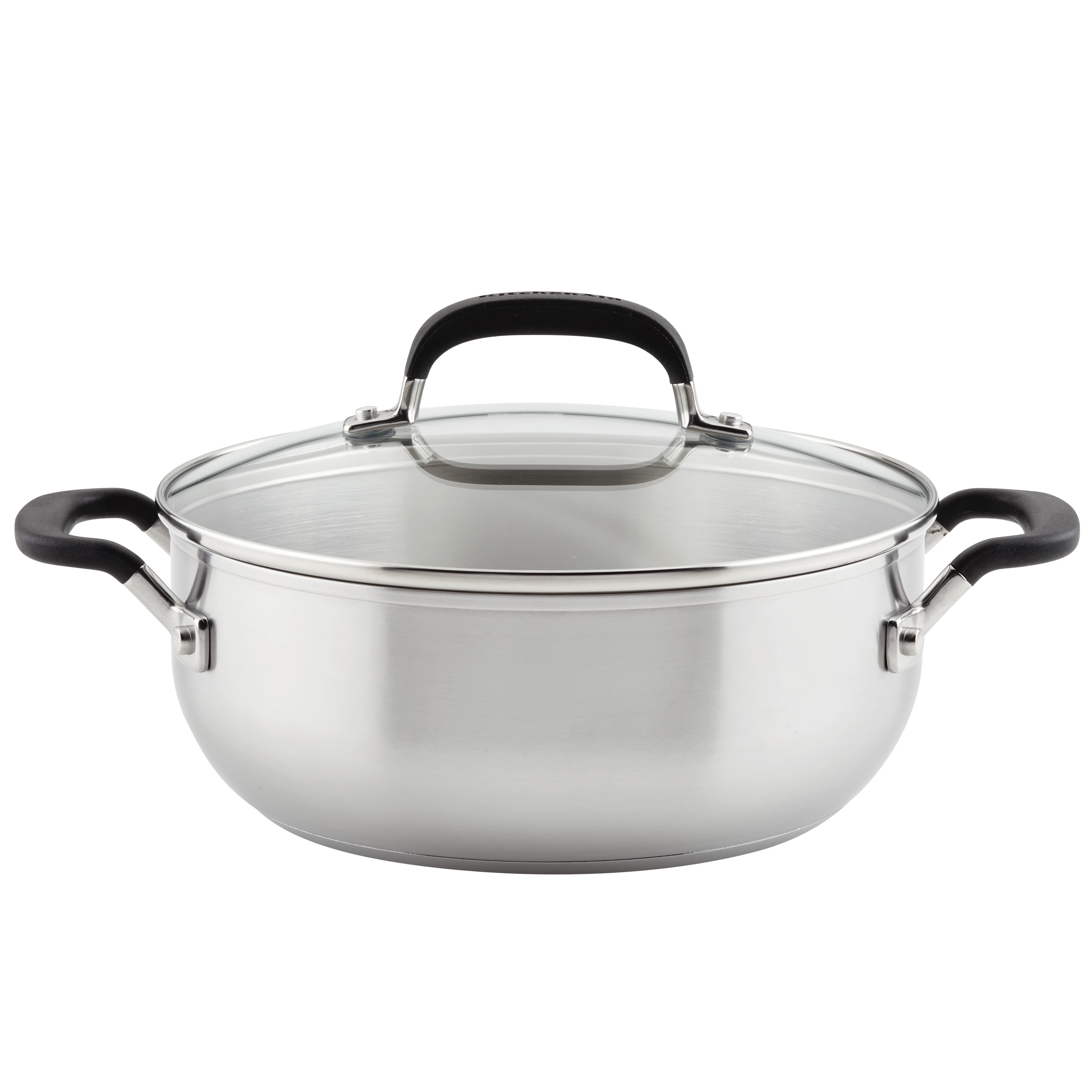 Free Shipping! KitchenAid Stainless Steel Induction Casserole with Lid ...