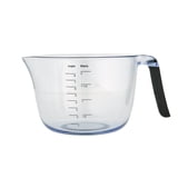 KitchenAid Universal 8 Cup Clear Plastic Batter Mixing Bowl Black ...