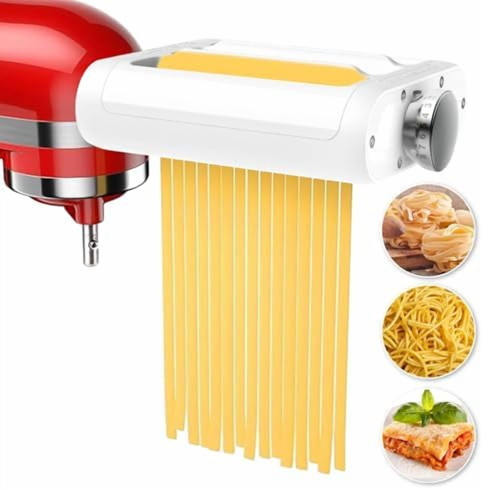 KitchenAid stand mixer 3-in-1 pasta maker attachment for rolling and ...