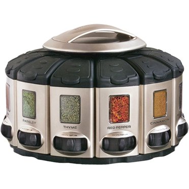 Olde Thompson Spice Rack Set, 17 piece - Walmart.com