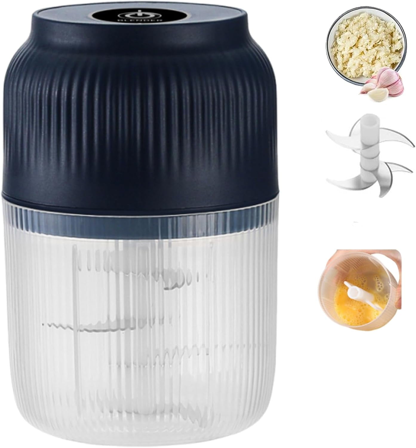 KitchenCraft Electric Food Chopper, Mini Portable Vegetable Slicer ...