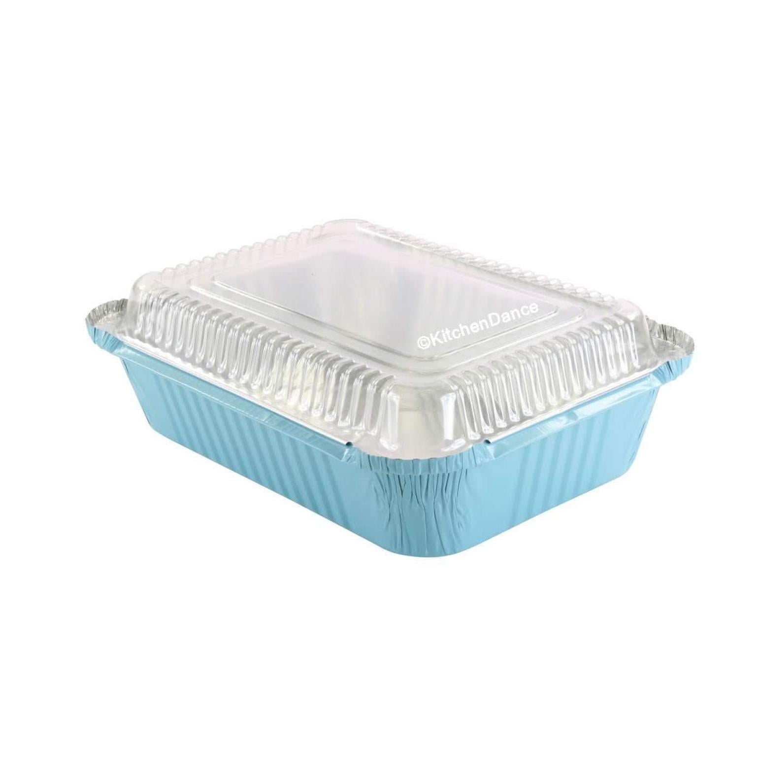 KitchenDance 3.75 lb. Colored Takeout Containers With Lids - Heavy ...