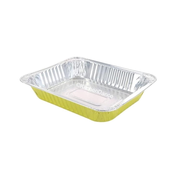 KitchenDance Disposable Colored Aluminum Half Size Table Pans ...