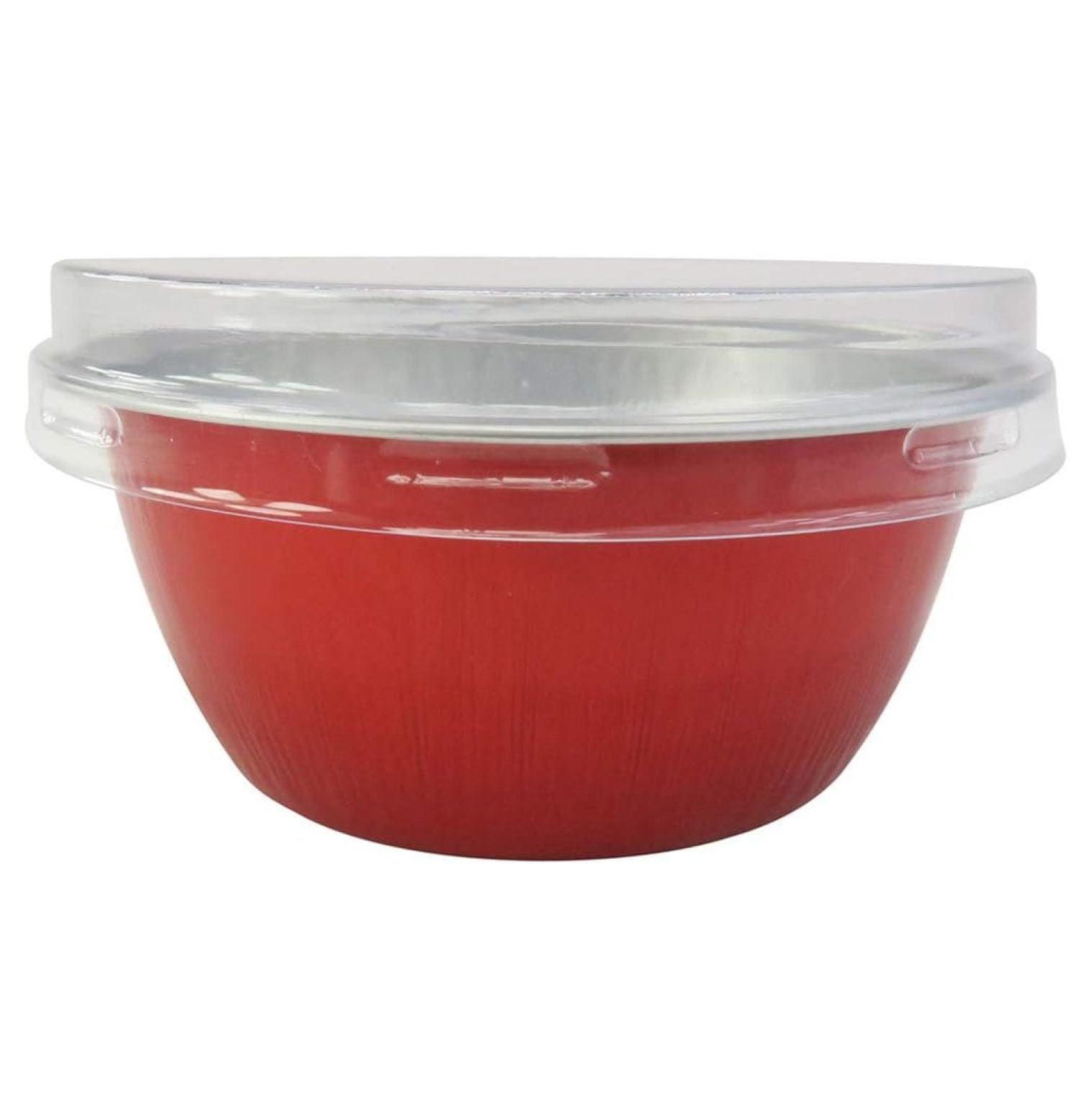 KitchenDance Disposable Colored Aluminum Ramekins Pan with Lids - 4 ...