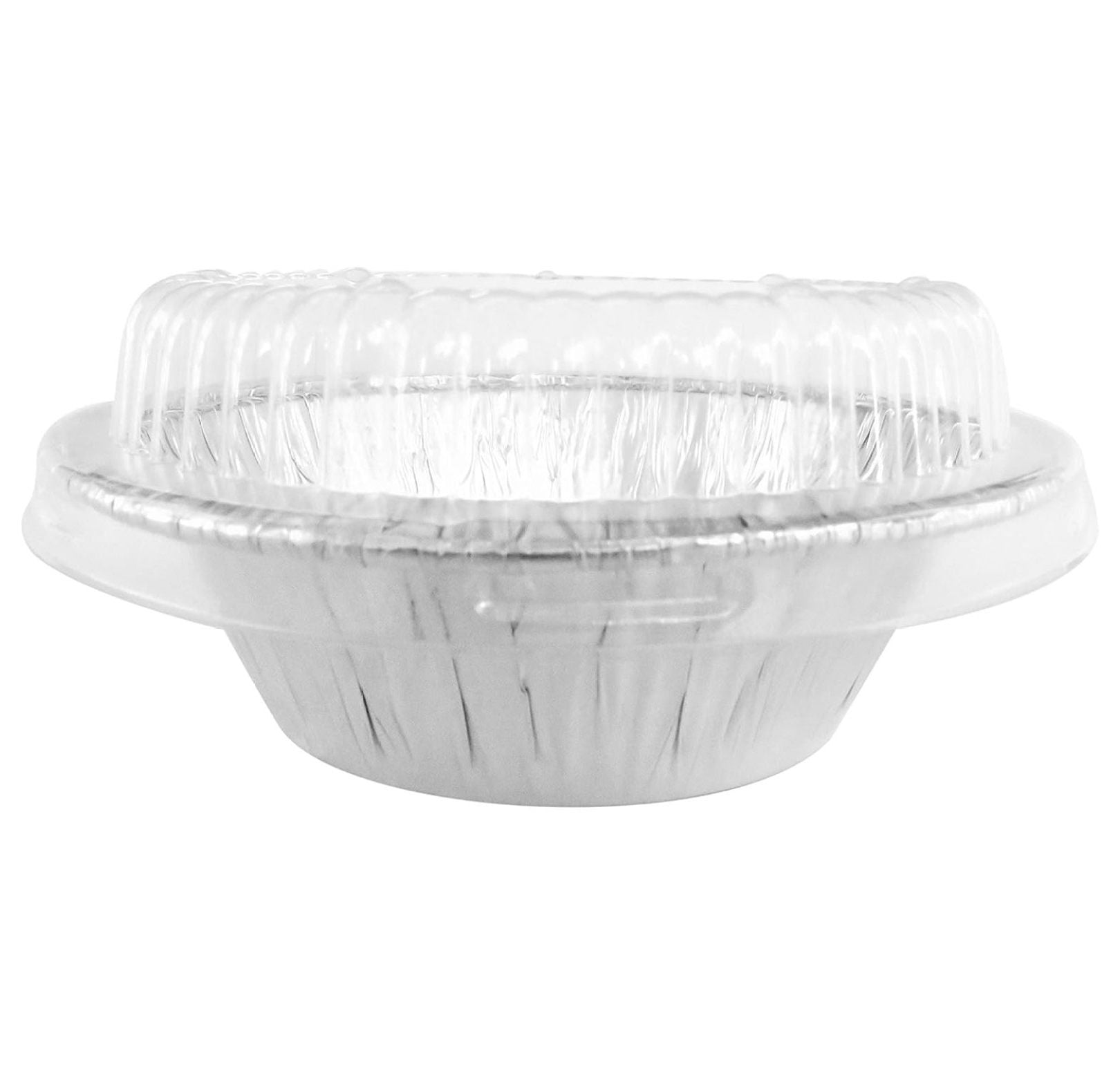 KitchenDance Mini Pie Tins with Snap-On Lids - Aluminum Pie Pans for ...