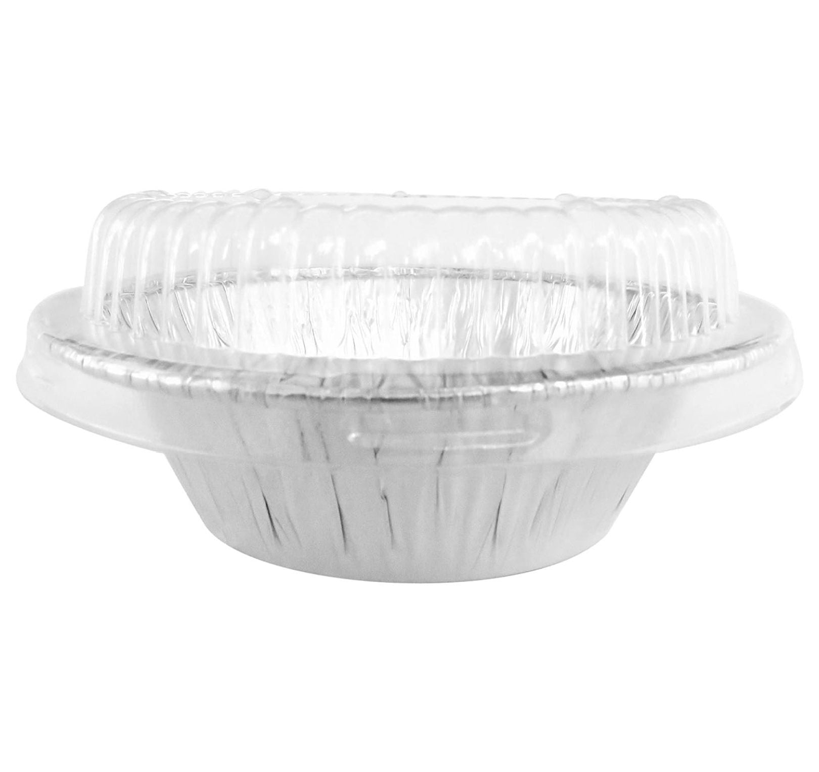 KitchenDance Mini Pie Tins with Snap-On Lids - Aluminum Pie Pans for ...