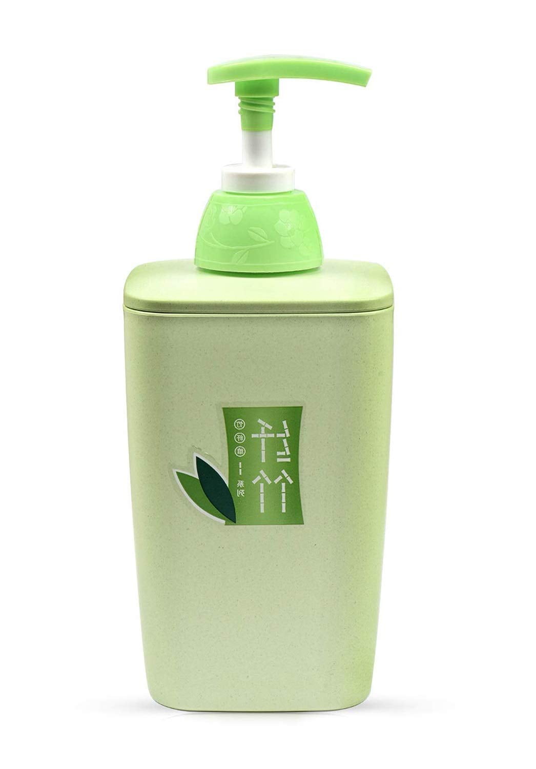 KitchenFest Soap DispenserHand Wash Bottle Bamboo Fiber Gel Lotion Foam Conditioner Soap Shampoo ...