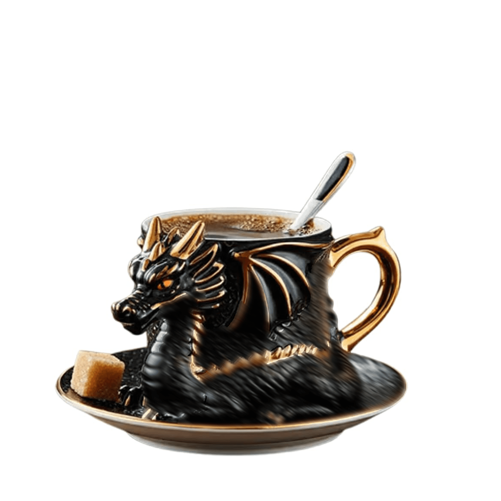 KitchenHive Clearance！ Dragon Shaped Coffee Cup Creative Dragon Shaped ...