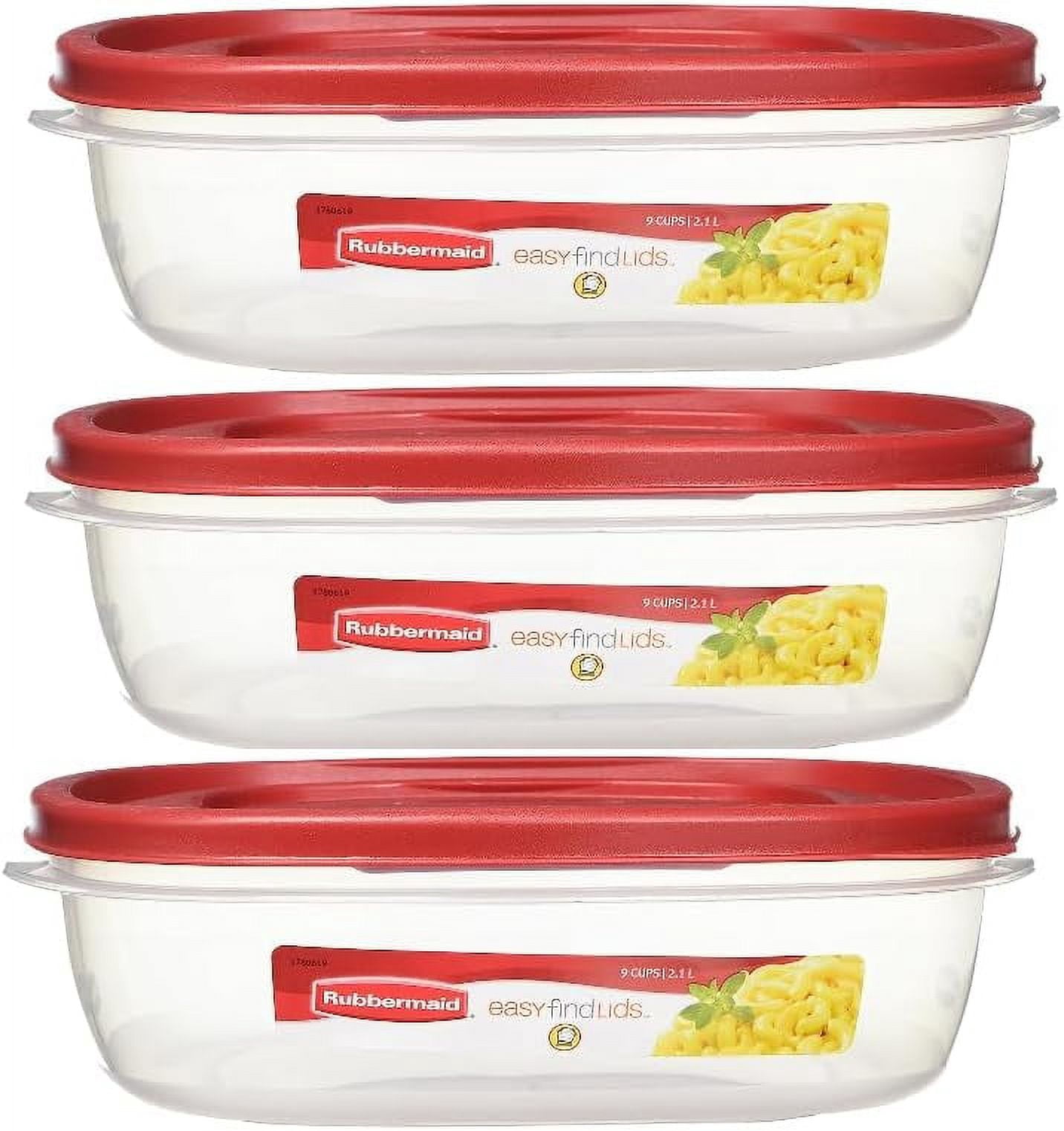 KitchenK Food Storage Containers Nine Cup Food Storage Containers 7 ...